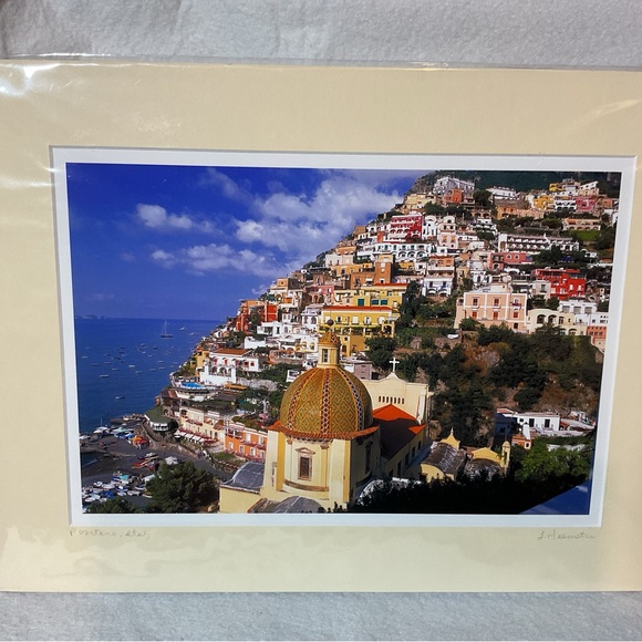locke heemstra | Art | Locke Heemstra Signed Photo Of Positano Italy ...